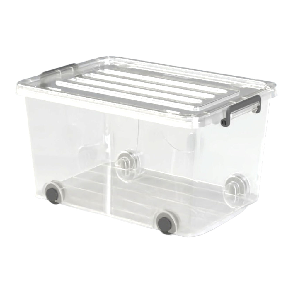 80L BIG STORAGE BOX WITH WHEELS + COVER — Dear Home