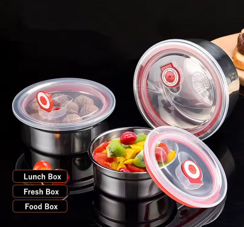 4 pcs Stainless Steel Food Box X1396 — Dear Home