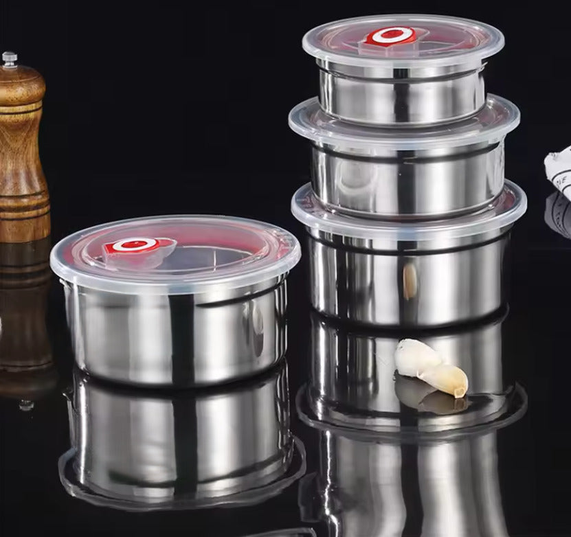 4 pcs Stainless Steel Food Box X1396 — Dear Home