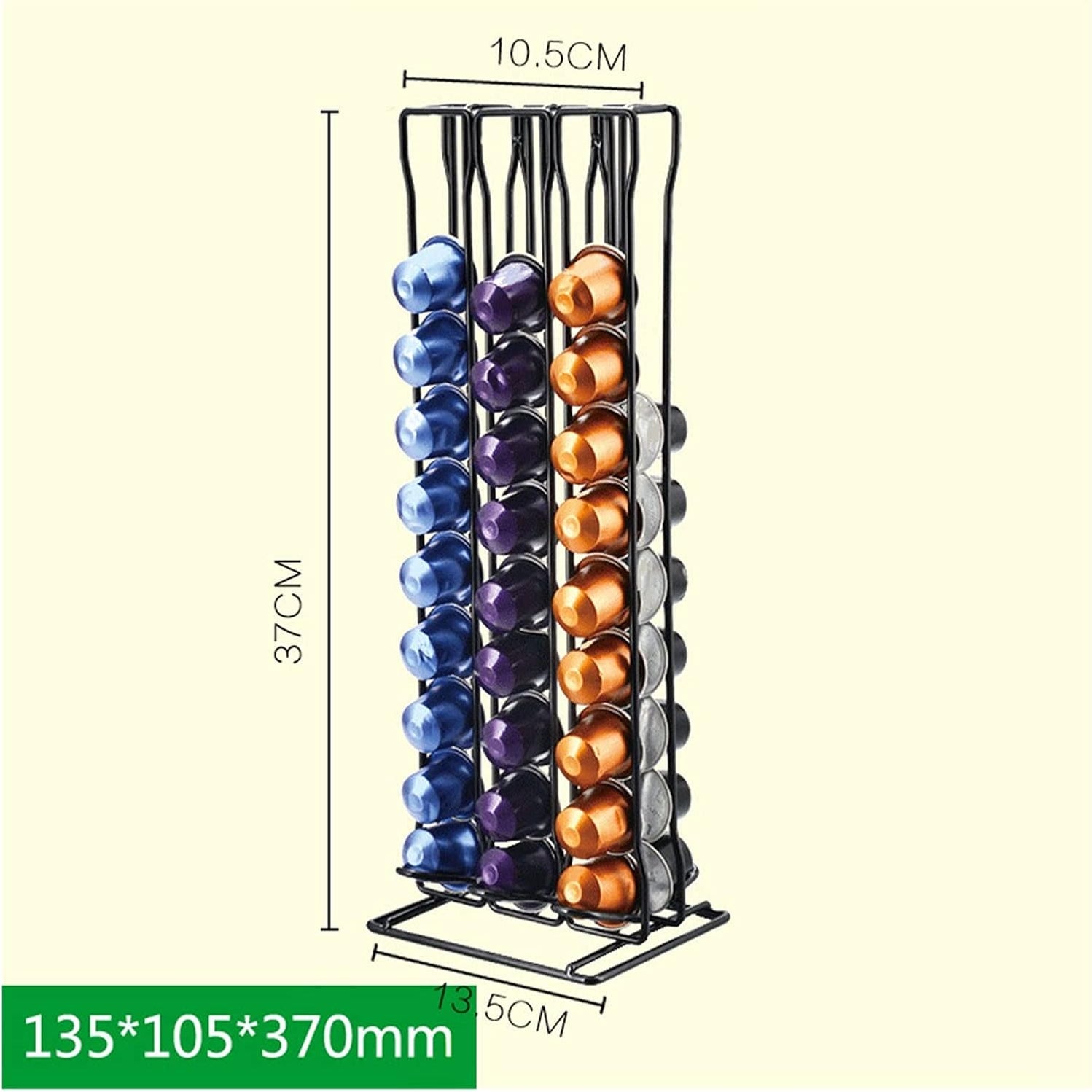 Nespresso 60 Capsules Black Stand X894 — Dear Home