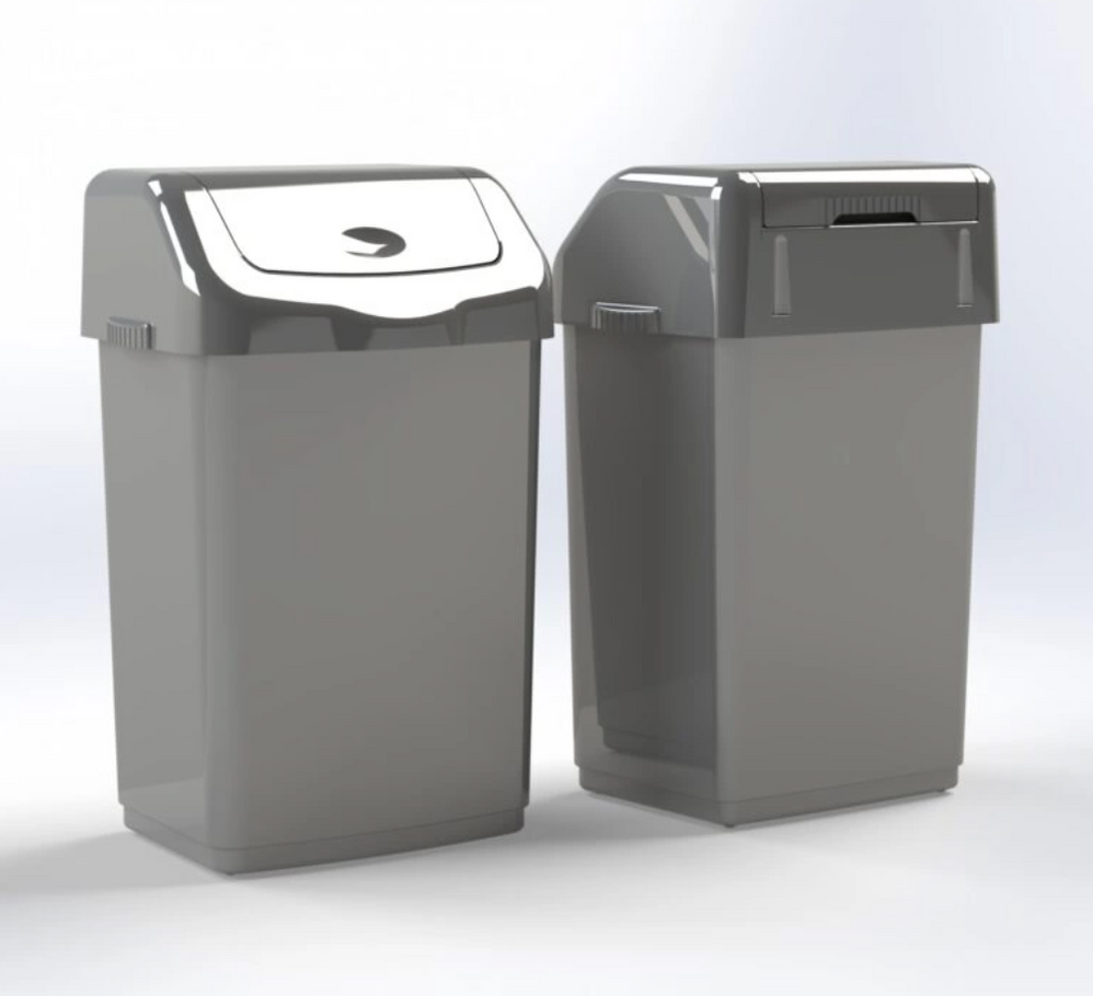 PLASTIC 50L KITCHEN DUSTBIN — Dear Home
