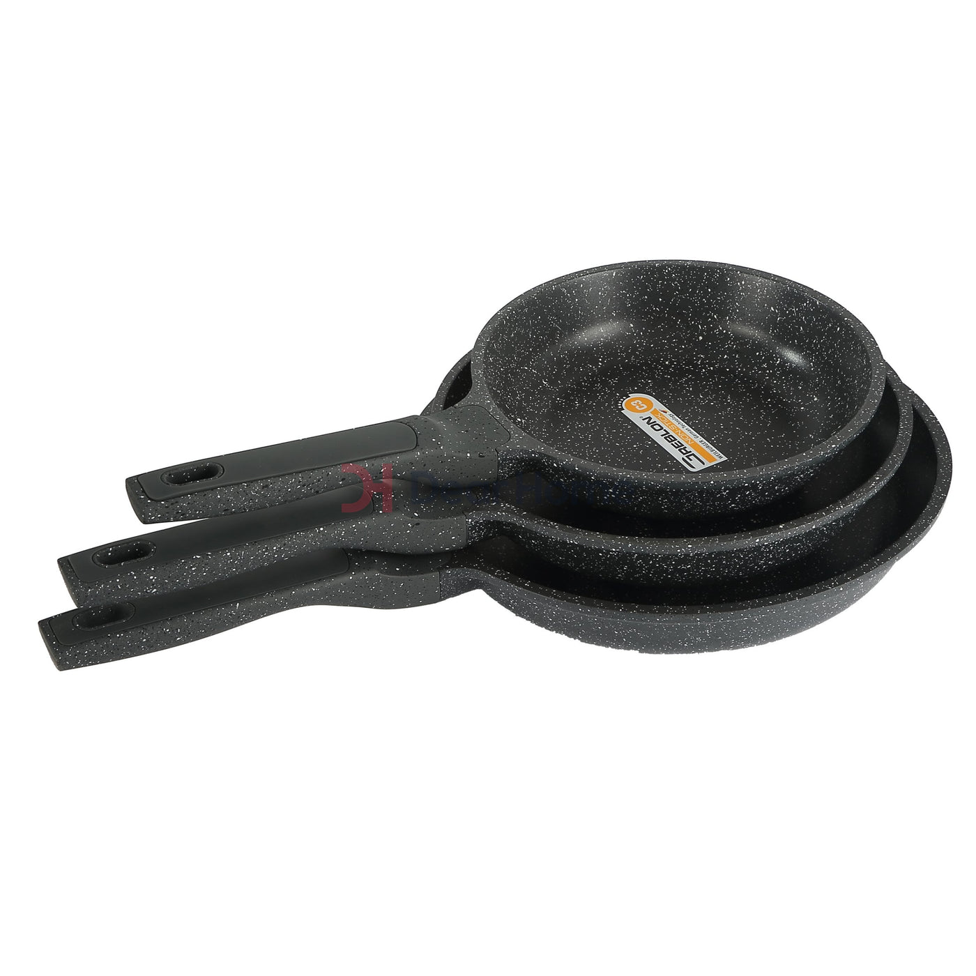 German Greblon Granite 3Pcs Fry Pan Set — Dear Home