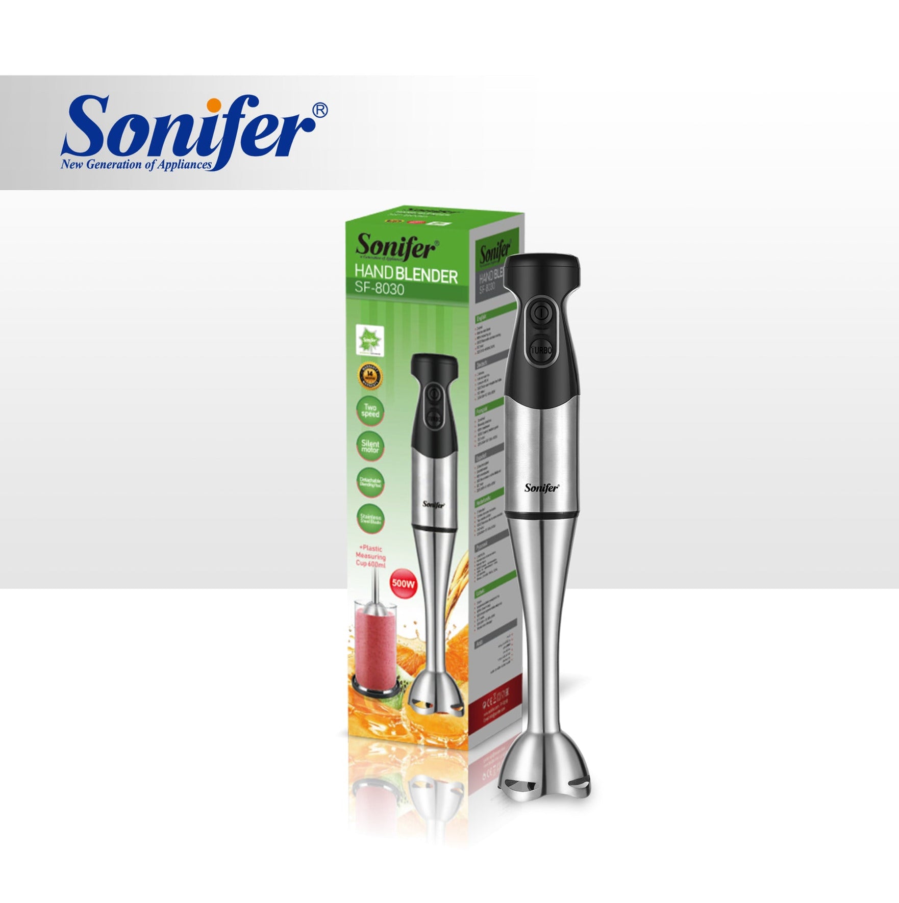Sonifer 500W HAND BLENDER 500W SF-8030 — Dear Home
