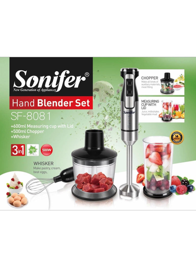 Sonifer 500W Hand Blender Set SF-8081 — Dear Home