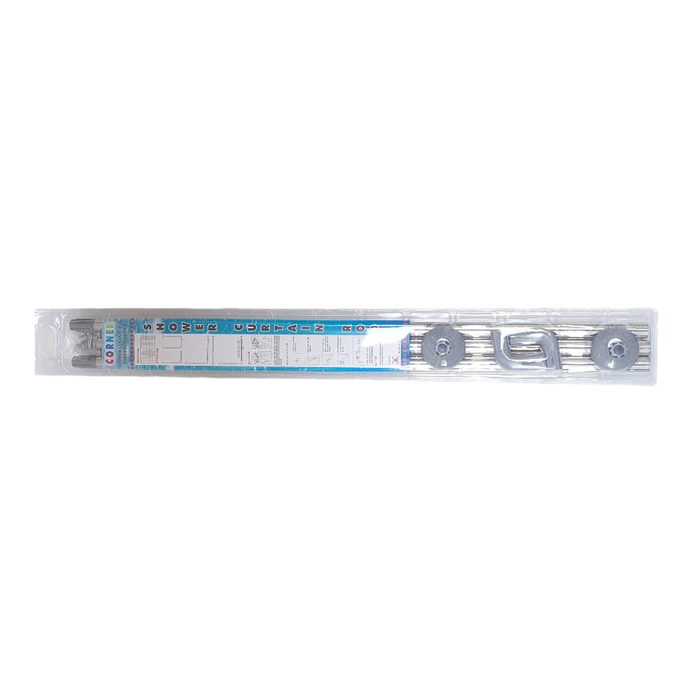 U SHAPE CORNER SHOWER ROD STAINLESS X536 — Dear Home