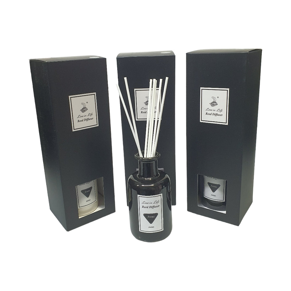 100 ML Home Fragrance Reed Diffuser X494 Black/White Mix — Dear Home